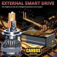 China JNK M60 130W LED Headlight Bulb H7 12000LM 9-60V Six Copper Tube High Low Beam for sale