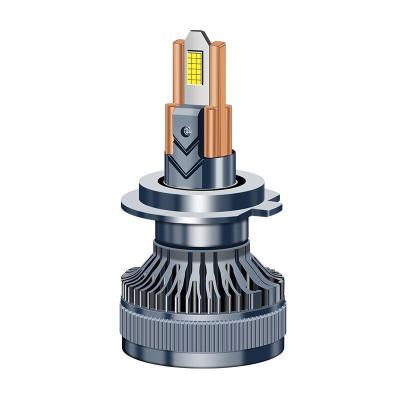 China JNK M60 130W LED Headlight Bulb H7 12000LM 9-60V Six Copper Tube High Low Beam for sale