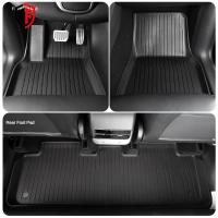 China Custom Fit TPE Floor Mat and Trunk Mat Set for Tesla Model 3 Model Y 2024 for sale