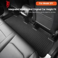 China Custom Fit TPE Floor Mat and Trunk Mat Set for Tesla Model 3 Model Y 2024 for sale