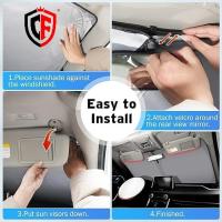 China Ice Crystal Heat Insulation Car Sunshade Privacy Curtain UV Block Split Design for Tesla Model 3 Y 1kg for sale