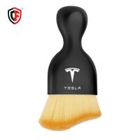 China Soft Microfiber Car Interior Cleaning Brush Air Vent Gap Dust Remover Tool for sale