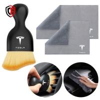 China Soft Microfiber Car Interior Cleaning Brush Air Vent Gap Dust Remover Tool for sale