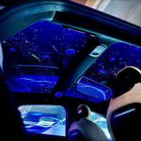 China Automotive Smart Glass Transparent Display Film 60% Light Transmittance 45% Heat Insulation for Panoramic Sunroof for sale