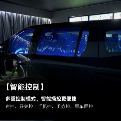 China Automotive Smart Glass Side Window Film 60% Light Transmittance 16mil UV Protection Intelligent Cabin Film for sale