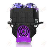 China Five Lens Bi LED Projector Headlight 86W 80000LM High Low Beam for Car Retrofit Upgrade for sale