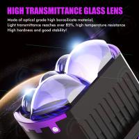 China CF Five Direct Beam LED Projector Lens 12V for Car Headlight Retrofit High Brightness Upgrade for sale