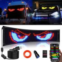 China Bluetooth Controlled Flexible LED Display Scrolling Text 60-249 Lumens for Car Shop Event for sale