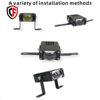 China 1.5 Inch 35W Mini LED Fog Light Dual Color Grille Light for Automotive Exterior for sale