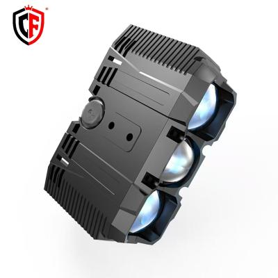 China CF 100W 7000LM Blue Lens LED Grille Light Dual Beam 1000M Long Range for Car Motorcycle for sale