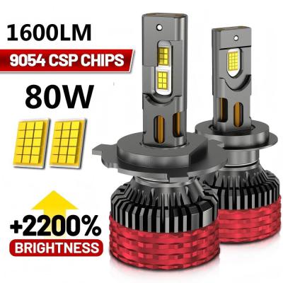 China CF 8000W High Power LED Headlight Bulbs 6000K White CSP Canbus 12V for Cars Trucks SUVs for sale