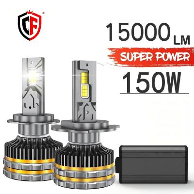 China N15 120W High Power LED Headlight Bulbs 3000LM IP68 H4 H7 24V Automotive Conversion Kit for Trucks for sale