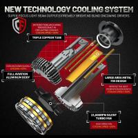 China N15 120W LED Headlight Kit 3000LM IP68 H4 H7 24V Truck Car Automotive Lighting for sale