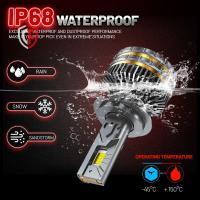 China CF N15 120W LED Headlight Bulb 3000LM H4 H7 24V IP68 for Trucks Cars for sale