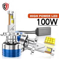 China CF F7 120W 12000LM H7 LED Headlight Bulbs IP67 Waterproof 12V 24V Canbus for Cars SUVs Trucks for sale