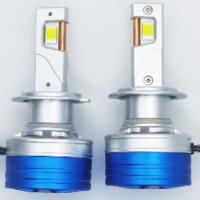 China 100W 10000LM IP67 Waterproof H7 LED Headlight Bulb Dual Copper Tube 12V 24V for Car SUV Truck for sale