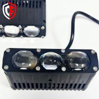 China 60W 3900LM LED Projector Headlight Dual Color Yellow White Automotive Lens Fog Lamp for Car Motorcycle for sale
