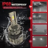 China 100W 6000 Lumens IP67 Waterproof LED Headlight Bulb 24V for Trucks Cars H1 H4 H7 9005 H11 for sale