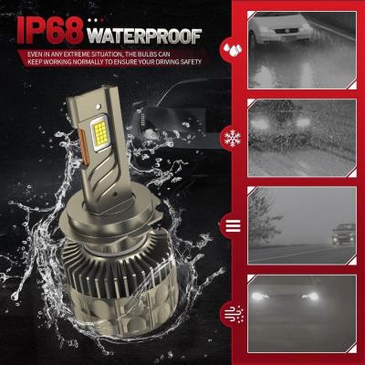 China 100W 6000 Lumens IP67 Waterproof LED Headlight Bulb 24V for Trucks Cars H1 H4 H7 9005 H11 for sale