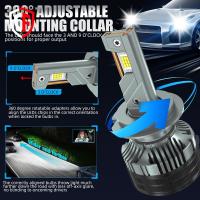 China T80 120W 25000 Lumens LED Headlight Kit H4 H7 12V for Cars SUVs Trucks for sale