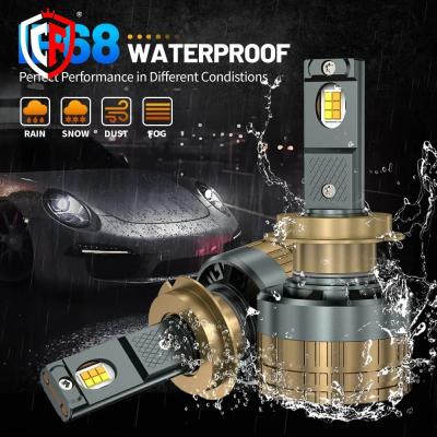 China High Power LED Car Bulbs Canbus Error Free 12V 24V RGB Three Color Flash 50000H Lifespan for sale