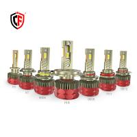 China Tri Copper LED Car Headlights 5500LM IP67 H1 H3 H4 H7 for Off Road Vehicles for sale