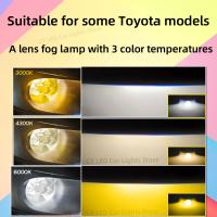 China 3.0 Inch Bi-LED Projector Fog Light Lens 80000LM 500W for Toyota Tacoma Camry Corolla for sale