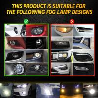 China 3.0 Inch Bi-LED Projector Fog Light Lens 80000LM 500W for Toyota Tacoma Camry Corolla for sale