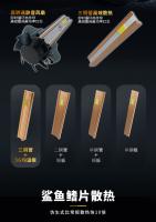 China V98PRO LED Headlight Kit 6000K Triple Copper Tube Cooling Universal Socket H7 H4 H1 for sale
