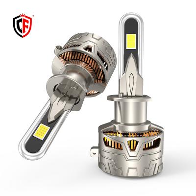 China CF 180W Tri-Copper Tube LED Headlight H11 H7 High Low Beam 12V IP67 Waterproof for Cars for sale