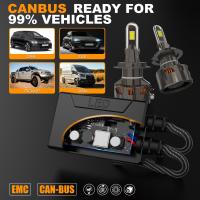 China U Type Copper Pipe Cooling 140W High Power LED Headlight IP67 Waterproof Car Bulb Universal Upgrade for sale
