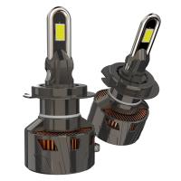 China U Type Copper Pipe Cooling 140W High Power LED Headlight IP67 Waterproof Car Bulb Universal Upgrade for sale