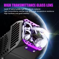 China Universal 70W Triple Lens LED Spot Light 1.6 Inch Auxiliary Driving Light for Off Road Grill Mount for sale
