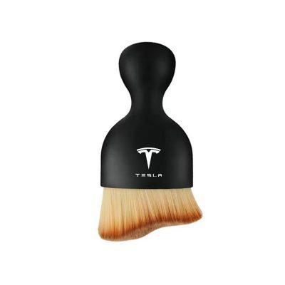 China Tesla Interior Detailing Brush Ultra Soft Microfiber Anti Static for Model 3 Highland Model Y Juniper for sale