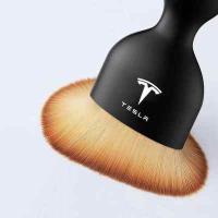 China Soft Microfiber Car Dashboard Cleaning Brush for Tesla Model 3 Highland 2 Sizes for sale