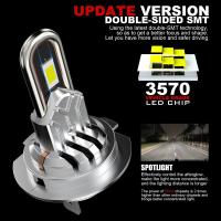 China CF Phantom X H4 LED Headlight Bulbs 30000LM 6500K Canbus No Error 100W 12V Hi/Lo Beam for sale