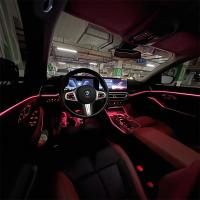 China CF RGB Interior Ambient Lighting Kit for BMW G20 G05 G06 G07 12V Multi-Zone LED with OEM Sync for sale