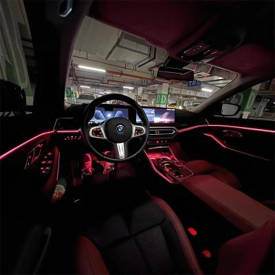 China BMW G20 G05 G06 G07 RGB Ambient LED Strip Kit 12V Plug and Play Multi-Color Interior Lighting for sale