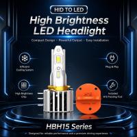 China CF H15 LED Headlight Bulb 6500K Cool White IP68 Waterproof DC9V-16V Wide Voltage Auto Lamp for sale