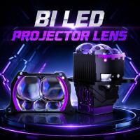 China CF Five Direct Beam LED Projector Lens 12V for Car Headlight Retrofit High Brightness Upgrade for sale