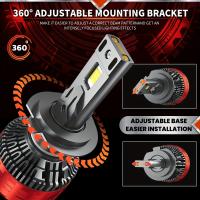 China 100W High Power Car LED Headlight Bulbs Canbus Error Free Plug and Play Conversion Kit for sale