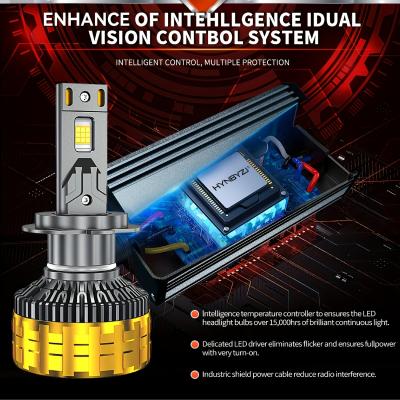 China CF 120W 25000 Lumens LED Headlight Bulb H4 H7 H11 12V 50000 Hours Lifespan Car Auto for sale