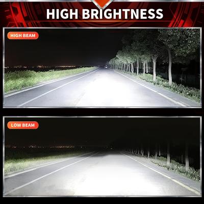 China CF NightGuard 100W LED Headlight Bulb 6000K Super White Beam Canbus Error Free 12V Plug and Play for sale