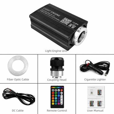 China Professional Fiber Optic Starlight Headliner Kit 12V-220V Universal Car Interior Ambient Lighting System for Workshops for sale