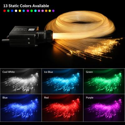 China CF Fiber Optic Starlight Headliner Kit 12V-220V Universal Car Ceiling Ambient Lighting System for sale