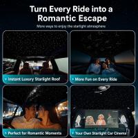 China Universal Fiber Optic Car Galaxy Star Ceiling Light Kit 12V-220V LED Ambient Interior Lighting for sale