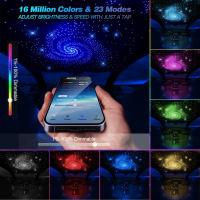 China Universal Fiber Optic Car Galaxy Star Ceiling Light Kit 12V-220V LED Ambient Interior Lighting for sale