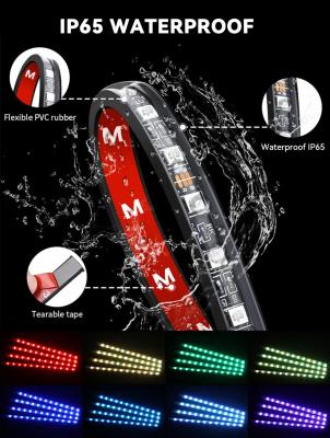 China RGB Multicolor Car Ambient Lighting with Music Sync and Plug and Play Installation for sale