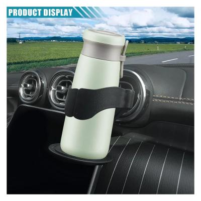 China LED Illuminated Car Cup Holder Organizer with Compact Design for Universal Fit in Vehicle Interior for sale