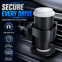 China LED Illuminated Universal Compact Car Ashtray for Vehicle Cup Holder Organizer for sale